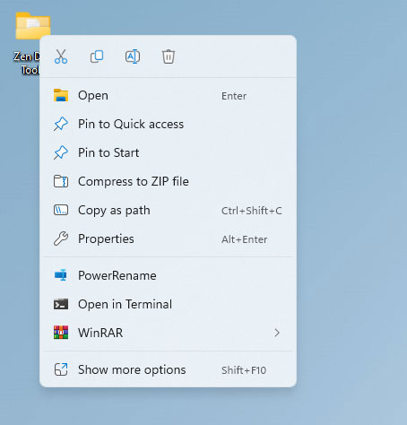 How to enable old context menu in Windows 11 - Zen Dev Tools