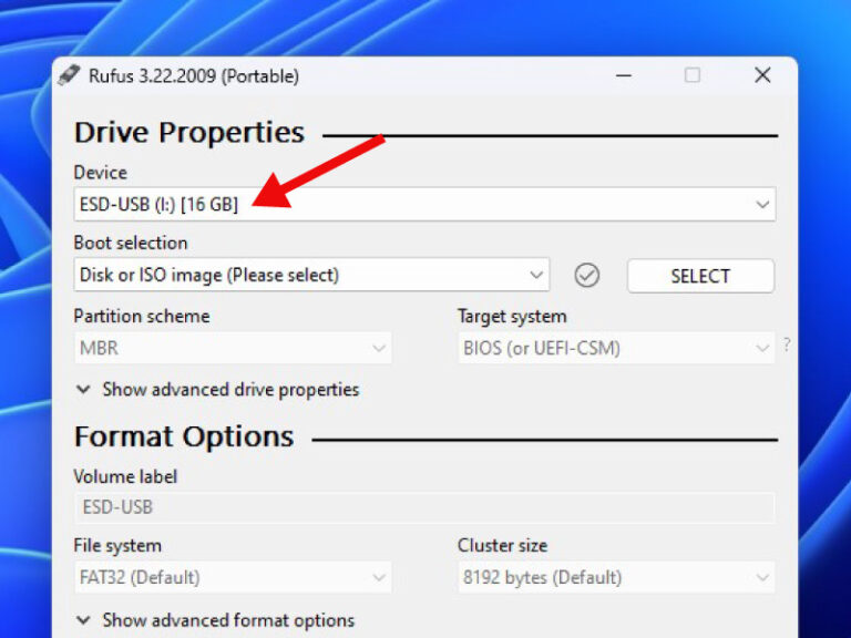 How to create a bootable USB drive for Windows 11 ISO image using Rufus ...